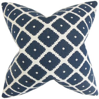 Fallon Geometric Euro Sham Blue - Bed Bath & Beyond - 13332067