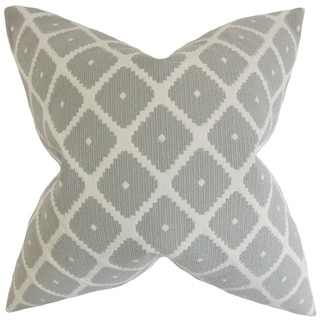 Fallon Geometric Euro Sham Dove - Bed Bath & Beyond - 13332069