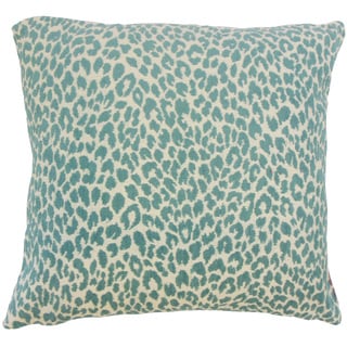 Pesach Animal Print Euro Sham Teal - Bed Bath & Beyond - 13332583