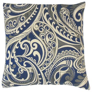 Natashaly Damask Euro Sham Navy - Bed Bath & Beyond - 13332756