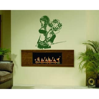 Anime decal, Anime stickers, Anime Vinyl, samurai Girl, samurai Girl ...