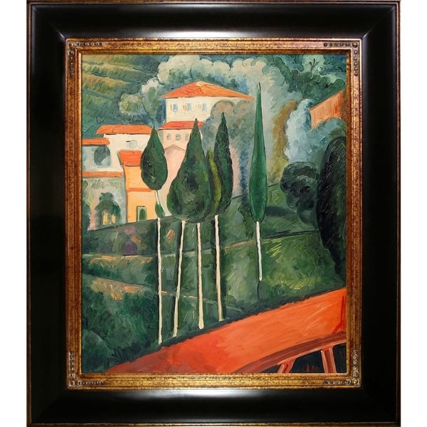 La Pastiche Amedeo Modigliani 'Landscape, Southern France' Hand Painted ...