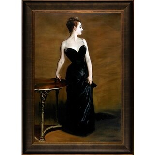 La Pastiche John Singer Sargent 'Portrait of Madame X' Hand Painted ...