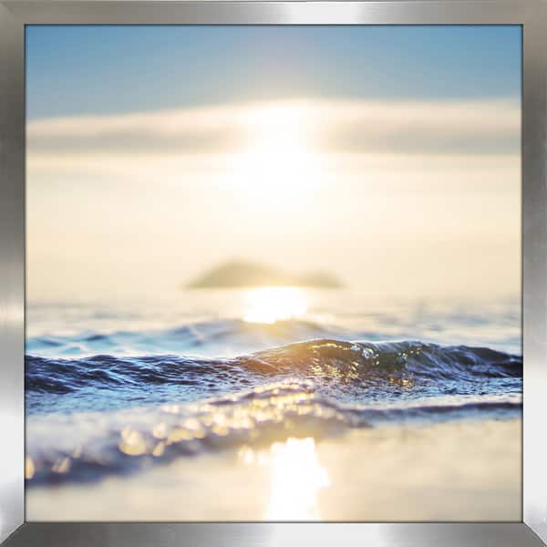 "H2O Closeup" Framed Plexiglass Wall Art - Overstock - 13392932