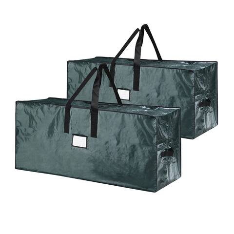 Elf Stor Green Plastic Premium Christmas Tree Bags For up to 7.5-foot ...