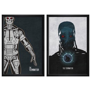 Hatcher and Ethan Terminator Set of 2 Framed Art - Bed Bath & Beyond ...