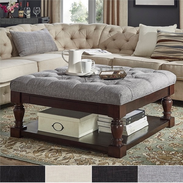 Lennon baluster ottoman store