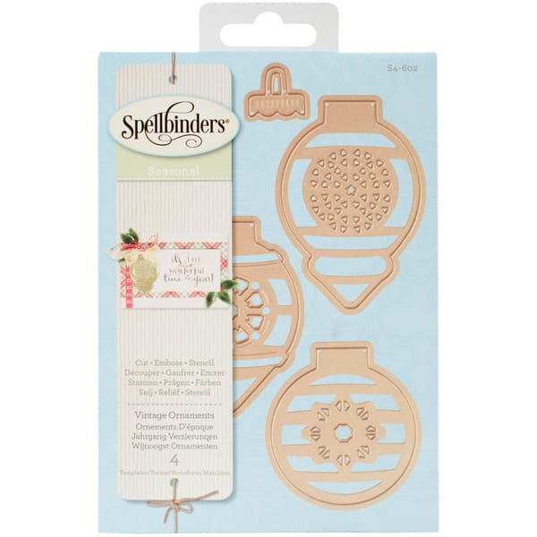 Spellbinders Shapeabilities Dies-Vintage Ornaments - Bed Bath & Beyond ...