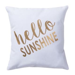 Hello Sunshine Throw Pillow - Bed Bath & Beyond - 13454099