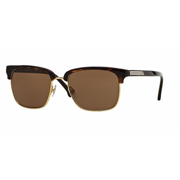 Shop Brooks Brothers Mens BB4021 600173 Gold Metal Square Sunglasses ...