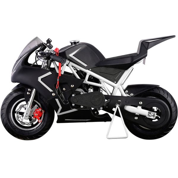 MotoTec Cali White 40cc Gas Pocket Bike - Bed Bath & Beyond - 13467992
