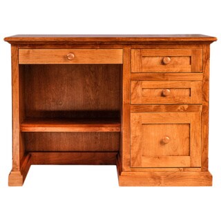 Single Pedestal 42-inch Alder Mission Writing Desk - Bed Bath & Beyond ...