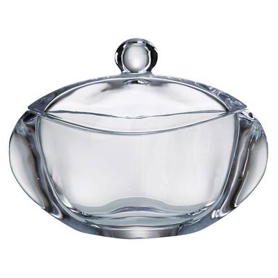 Majestic Gifts Crystalline Glass Candy Box with Cover - Overstock ...