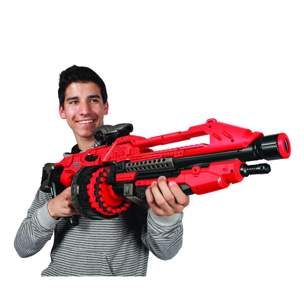 World Tech Warriors Prime Motorized Dart Blaster - Overstock - 13517234