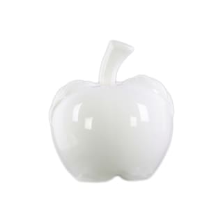 Urban Trends Collection White Ceramic Apple Figurine - Bed Bath ...