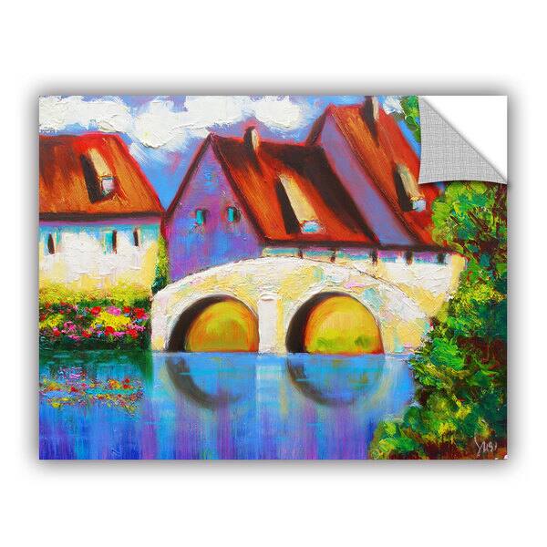 ArtAppealz Susi Franco's 'German Village on Rhine' Removable Wall Art ...