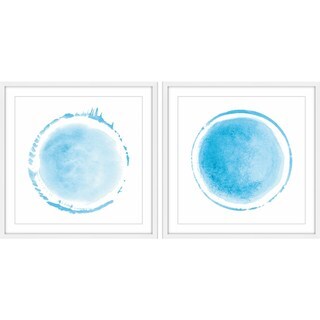 Light Blue Coronas Diptych - Multi-Color - Bed Bath & Beyond - 13547284