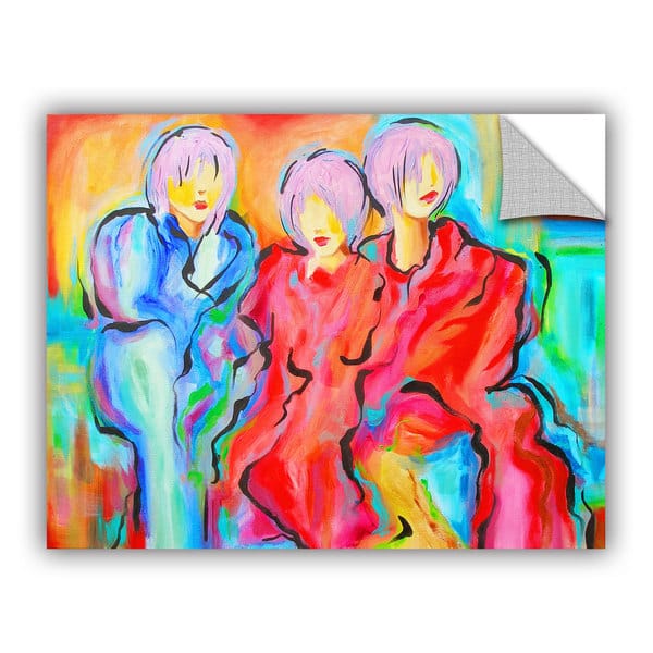ArtAppealz Susi Franco's 'The Consensus' Removable Wall Art Mural - Bed ...
