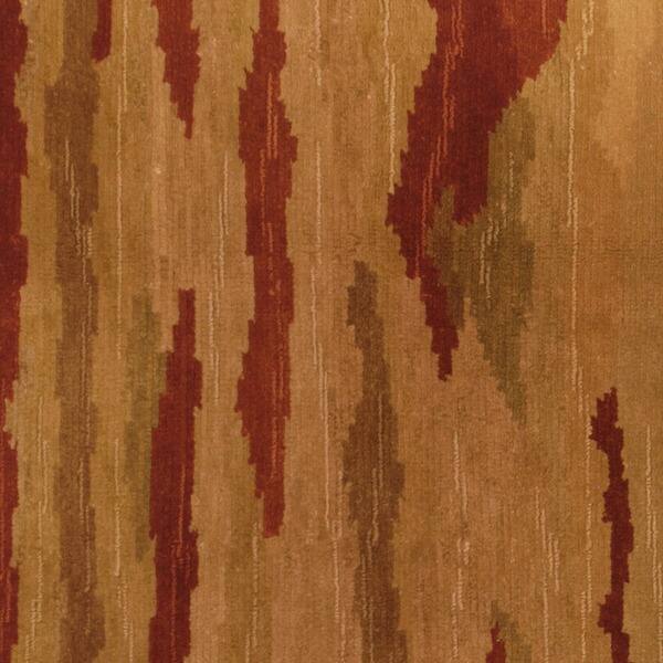 HERAT ORIENTAL Handmade One-of-a-Kind Tibetan Wool Rug (India) - 4' x 5 ...