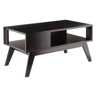 Thompson Coffee Table, Brown - Overstock - 13554378
