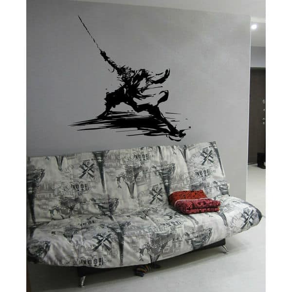 Samurai Decal Vinyl Stickers Decals Wall Vinyl Decal Samurai Decor ...