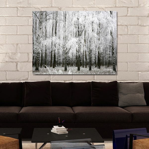 "Birching Around 4" Giclee Print Canvas Wall Art - Bed Bath & Beyond ...