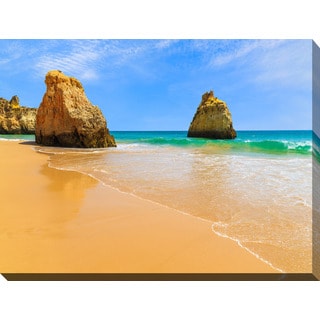 "Alvor Beach, Portugal" Giclee Print Canvas Wall Art - Bed Bath ...