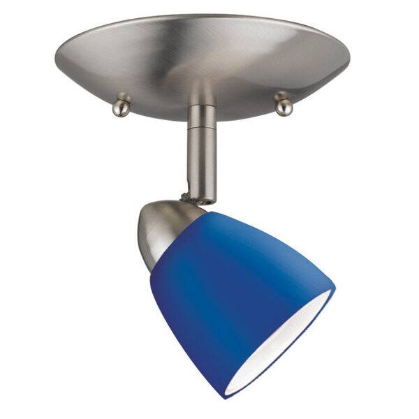 Orbit Silvertone Metal Flush Mount Light Fixture - Bed Bath & Beyond ...