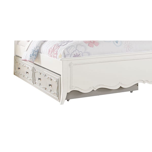 ACME Furniture Edalene Bed, Pearl White - On Sale - Bed Bath & Beyond ...