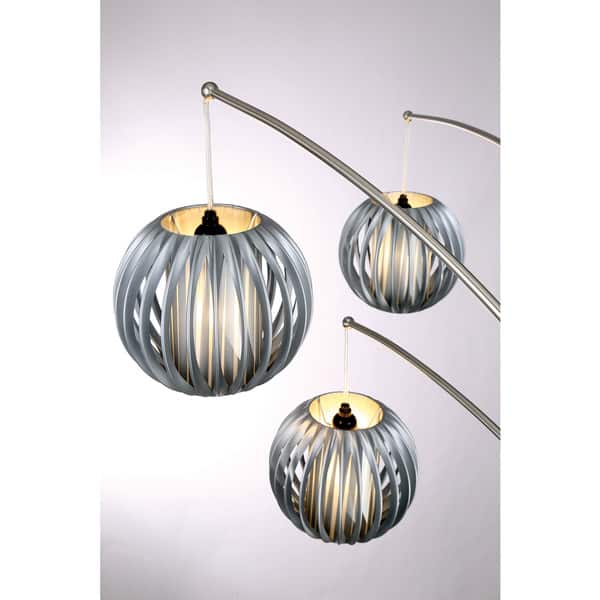 Lite Source 3-Light Deion Floor Arch Lamp - Bed Bath & Beyond - 13767190