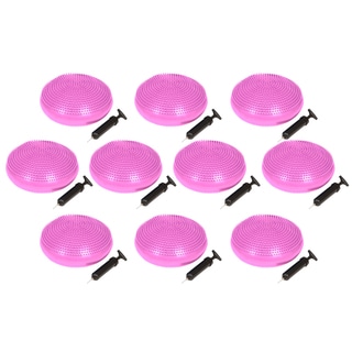 Simply Sports Pink PVC 13-inch Diameter Fitness and Balance Discs (Pack ...