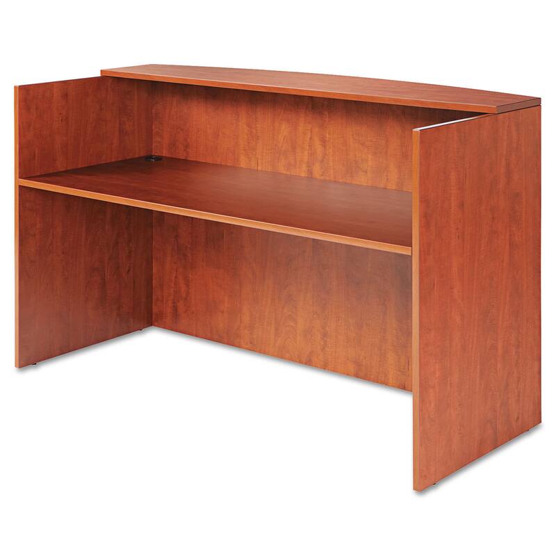 Alera Valencia Series Reception Desk with Counter - Overstock - 13779956