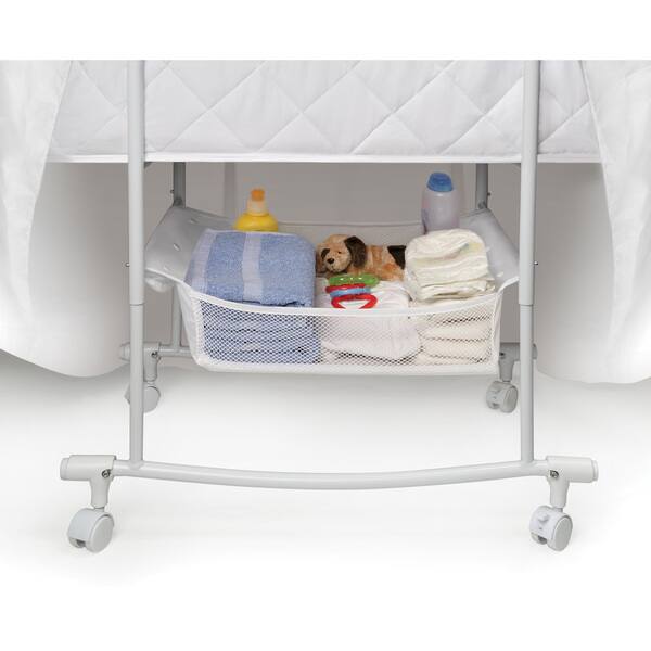 Infant Bedding Sets Fitted S For Badger Basket Wishes Oval Bassinet - 2 ...