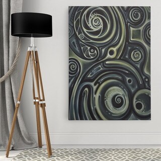 Dmitry Andruz 'Curly Abstract' Wall Art On Canvas - Bed Bath & Beyond ...