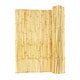 Natural Bamboo Fencing Decorative Fence 6 ft H x 8 ft L x 3/4 in D ...
