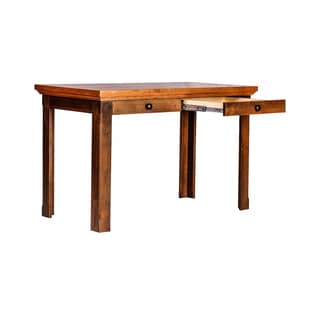Forest Designs Alder or Oak Traditional Writing Desk w/ Drawers - Bed ...