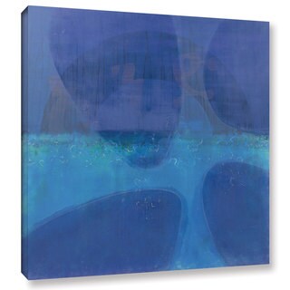 Charlie CMillar's ' One World, 2000' Gallery Wrapped Canvas - Blue ...