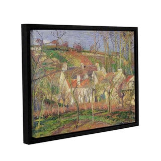 Camille Pissarro's 'The Red Roofs, On Corner Of A Village, Winter, 1877 ...