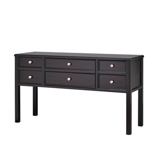 Madison Park Signature Madison Ebony Console Table - Bed Bath & Beyond ...