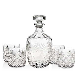 Godinger Berkshire 5-piece Whiskey Set - Bed Bath & Beyond - 13929906