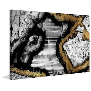 Marmont Hill - 'Center Caving' Painting Print on Wrapped Canvas - Multi ...