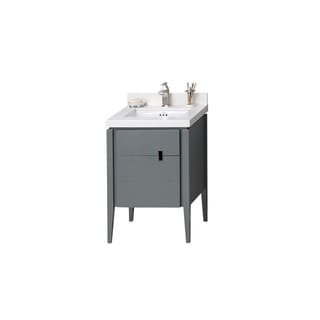 Ronbow Zoe 24-inch Bathroom Vanity Set in Slate Grey - Bed Bath ...