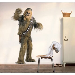 Chewbacca Full Color Decal, Full color sticker, colored Star Wars ...