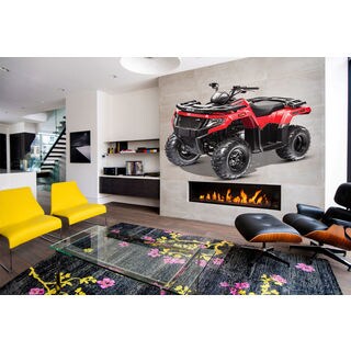 Full color Sport ATV Four Wheeler sticker, ATV Four Wheeler decal, art ...