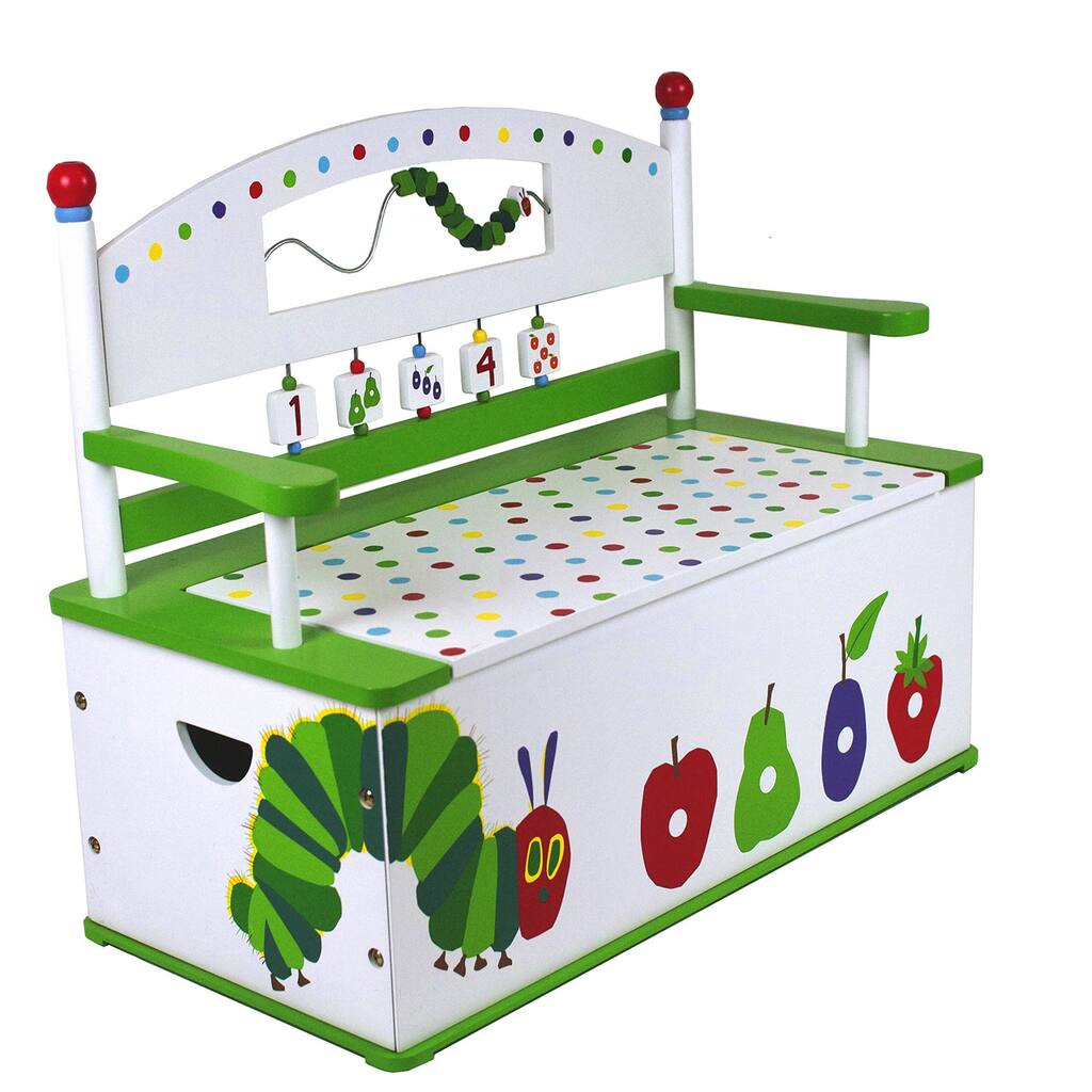 Levels of Discovery Very Hungry Caterpillar Bench Seat with Storage ...