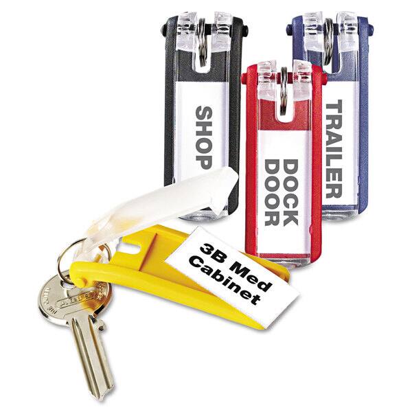 Durable Key Tags for Locking Key Cabinets Plastic 1 1/8 x 2 3/4 ...