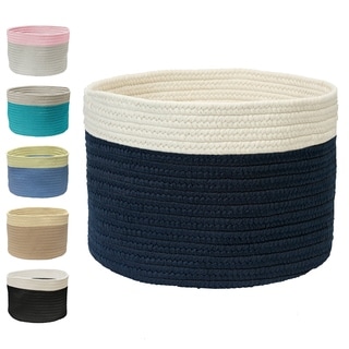 Mona-Mi Large Color Dipped Storage Basket 14x14x14 - Bed Bath & Beyond ...