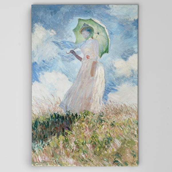 Wexford Home Claude Monet 'Study Of A Figure Outdoors' Giclee Print ...