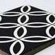 Handmade Amlo Black, White Outline Tile, Pack of 12 (Morocco) - Bed ...