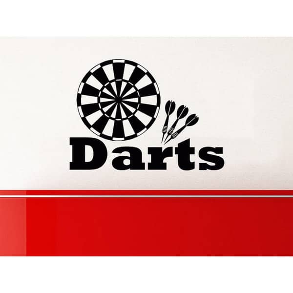 Target Darts Wall Decals Vinyl Stickers Teens Boys Nursery Baby Room ...